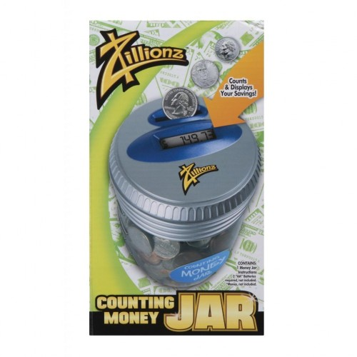 Zillions Counting Money Jar Bank — Adventure Hobbies & Toys